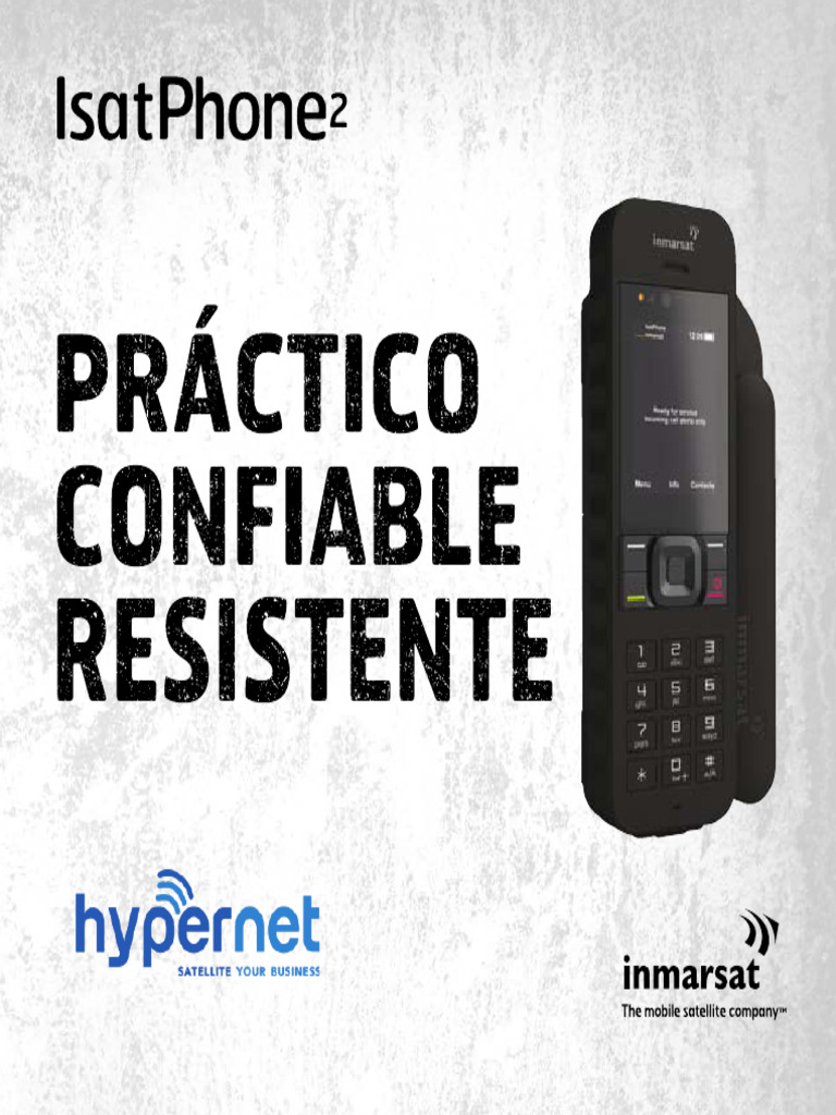 IsatPhone 2 Brochure ES Hypernet | PDF