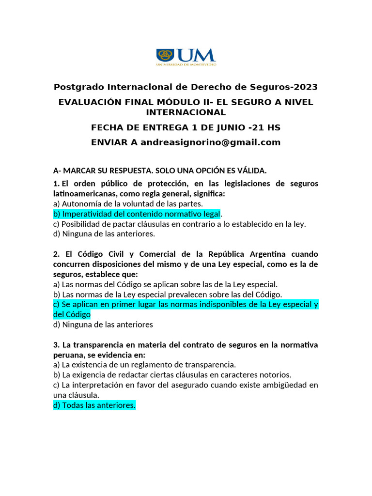 Prueba Modulo II-2023 - Evelin Alonso | PDF