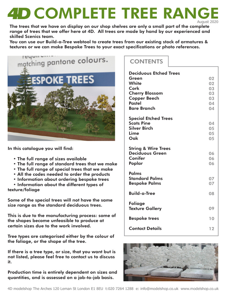 4D Complete Tree Range | PDF