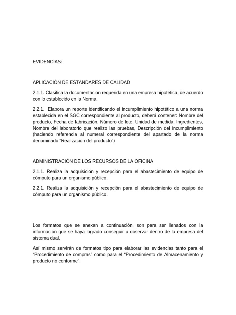 Manual de Ejercicios Admon R F | PDF