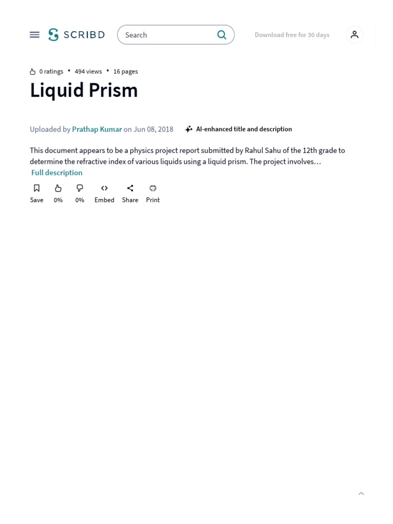 Liquid Prism - PDF | PDF