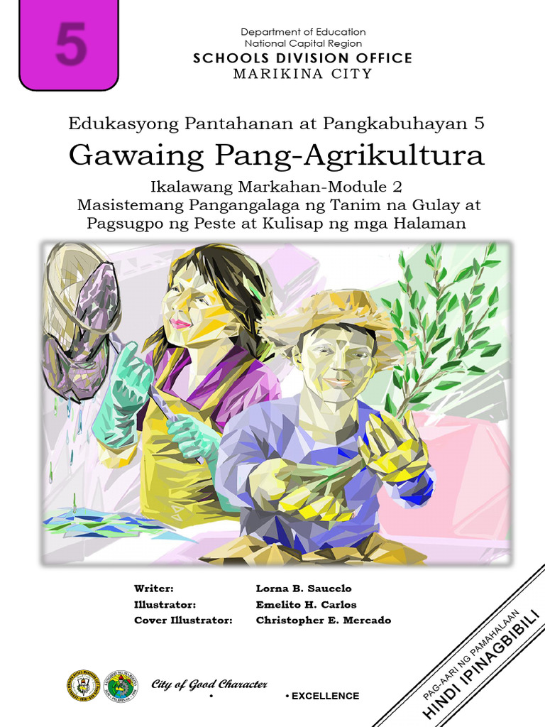 EPP5 - Q2 - AGRI - Mod2 - Masistemang Pangangalaga NG Tanim Na Gulay at Masistemang Pagsugpo NG ...
