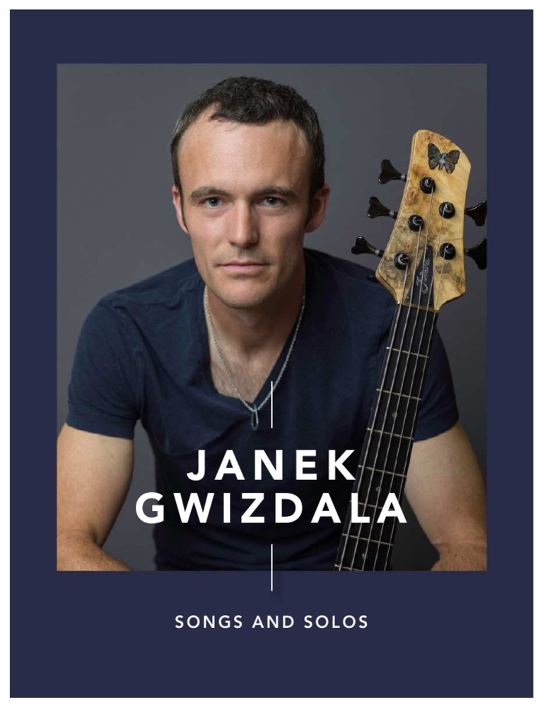Janek Gwizdala 8x11 Print Songs Solos | PDF