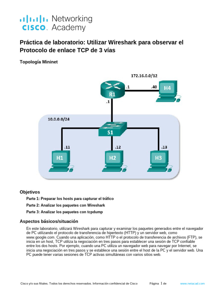 4.5.2.4 Lab - Using Wireshark To Observe The TCP 3-Way Handshake ...
