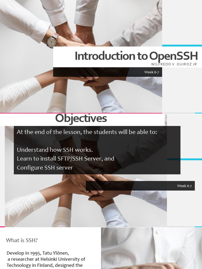 Introduction To OpenSSH | PDF
