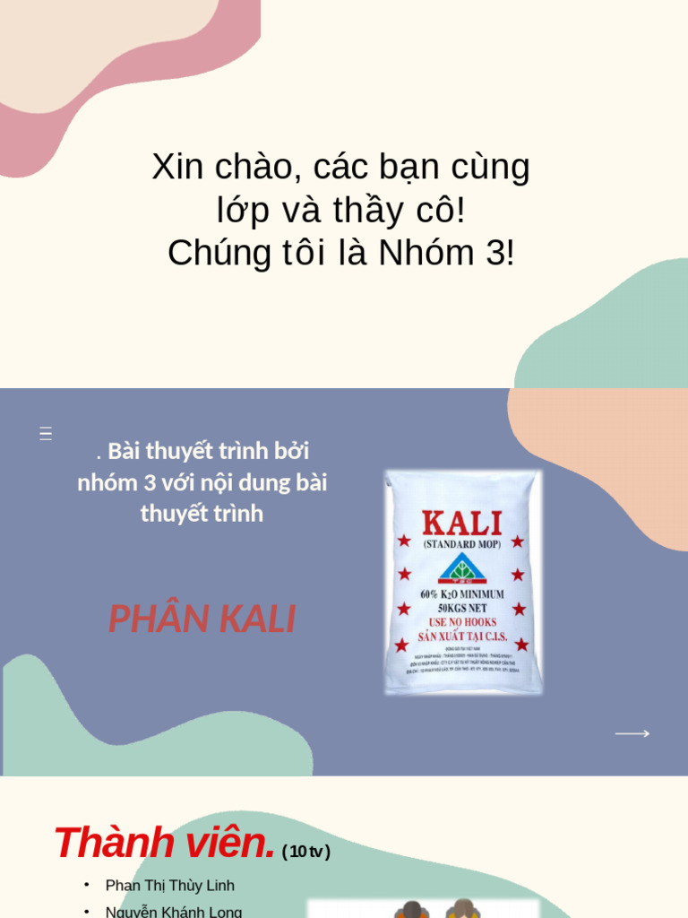Bài Thuyết Trình Kali | PDF