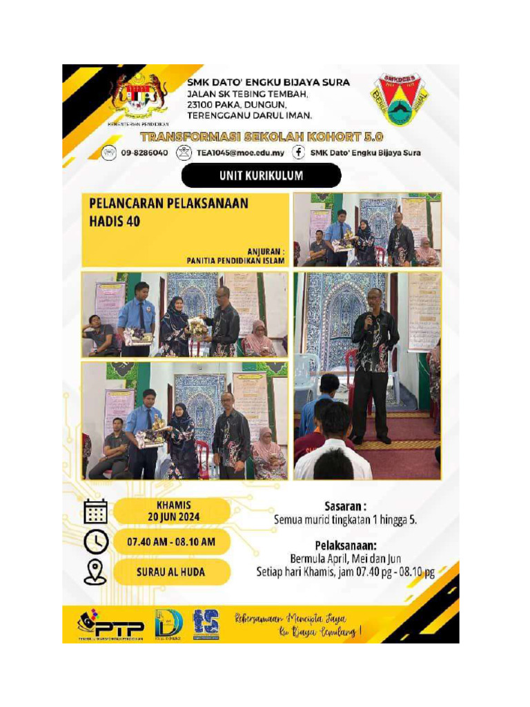 Gambar Perasmian Hadis 40 | PDF