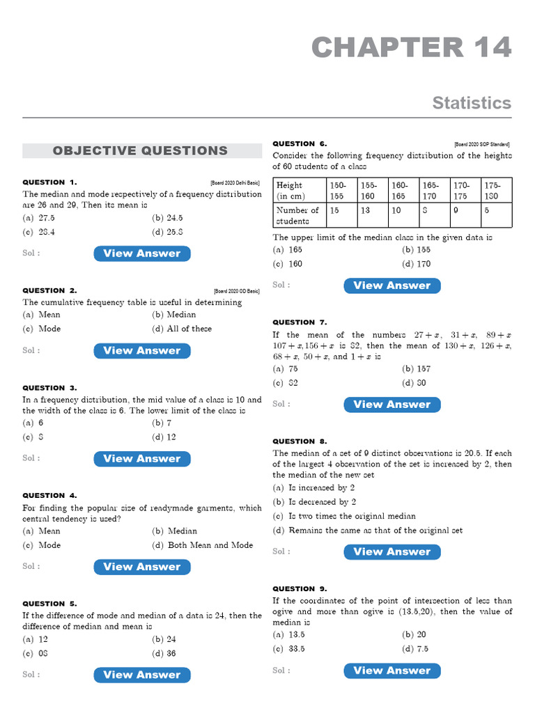 10th Sample Paper | PDF