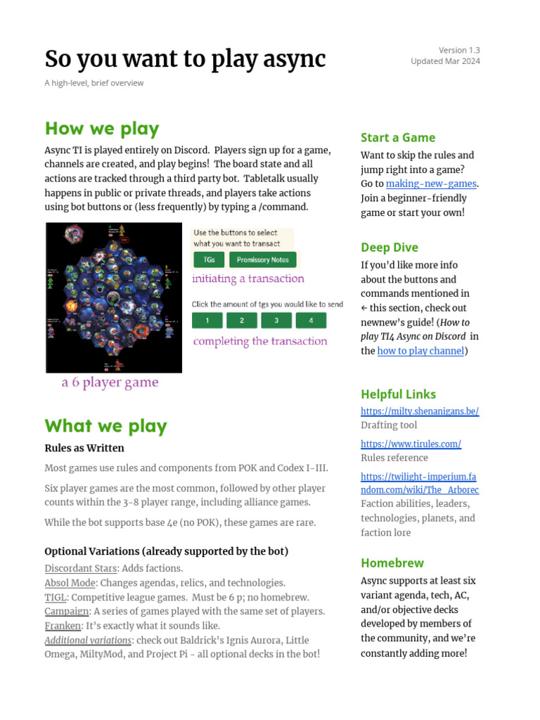 Welcome To Async TI 3 | PDF