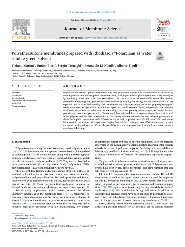 PES PClean | PDF | Chemical Substances | Applied And Interdisciplinary ...