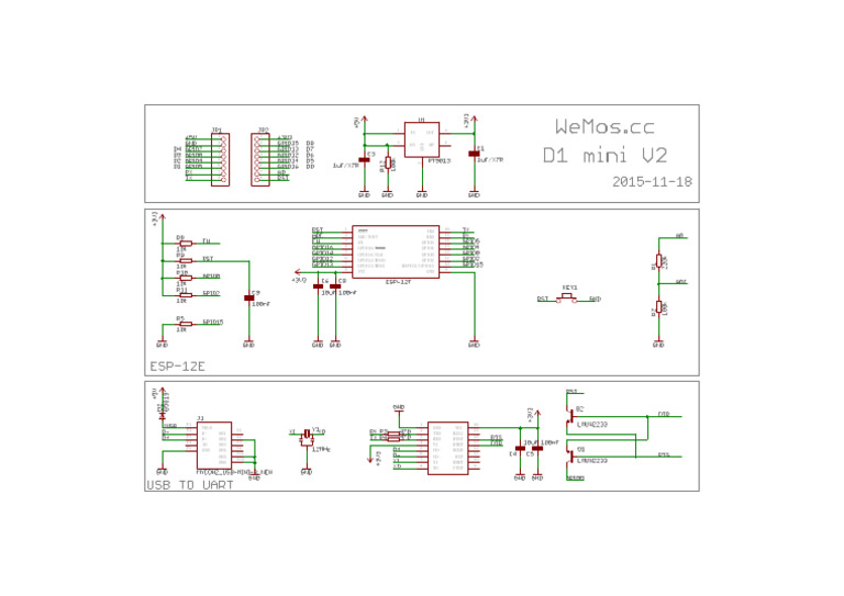 WeMos D1 Mini New V2 | PDF