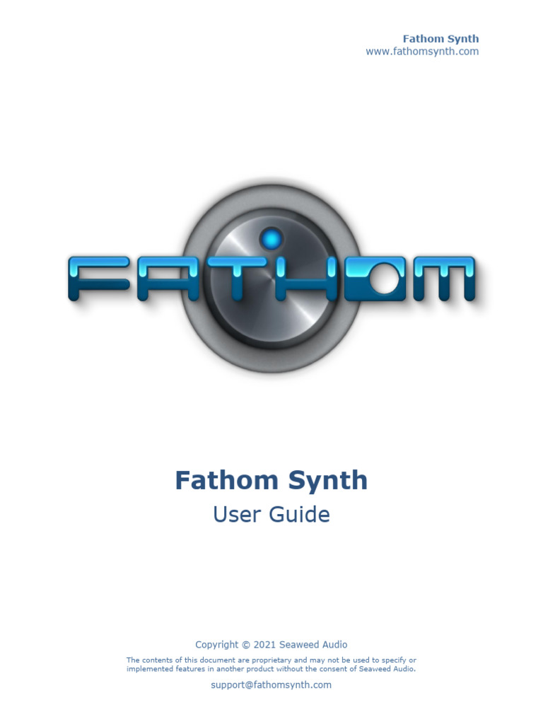 Fathom User Guide | PDF