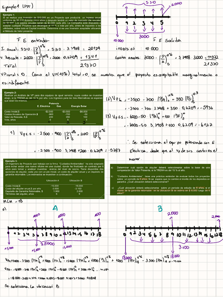 Ejercicios Van | PDF