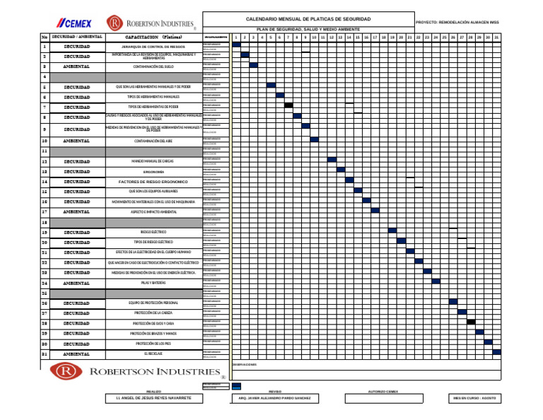 Programa de Platicas para Noviembre | PDF