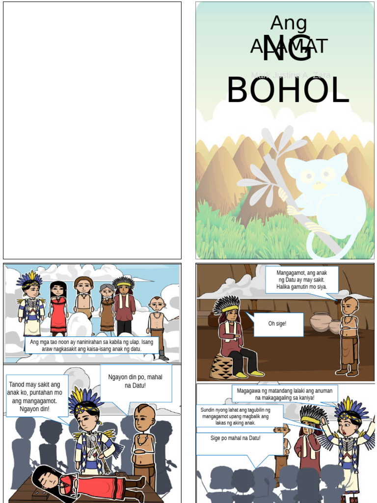 Alamat Ng Bohol | PDF