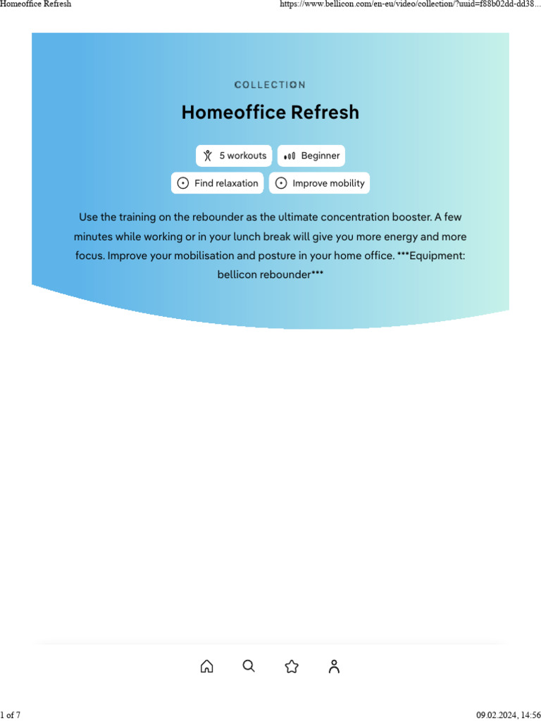 Homeoffice Refresh | PDF