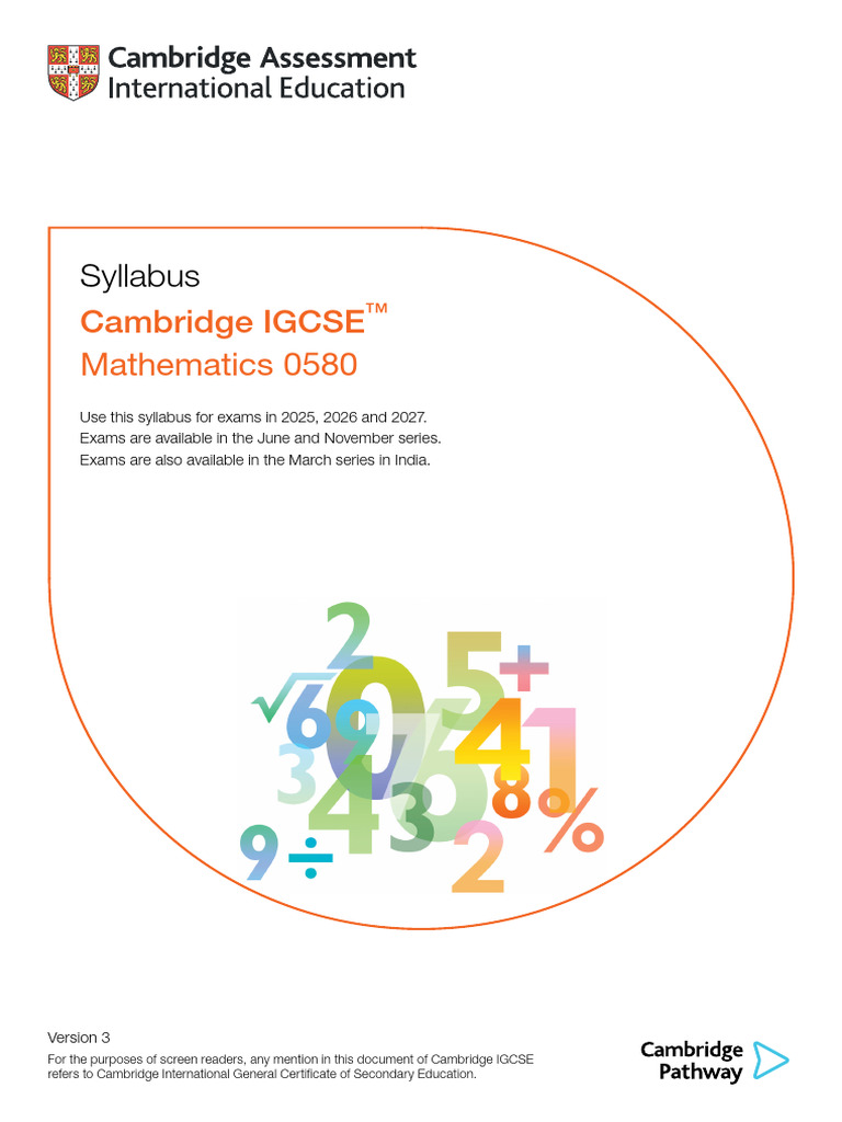 IGCSE Syllabus | PDF