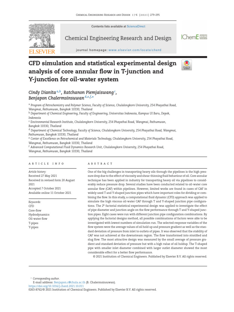 Core Annular Flow | PDF