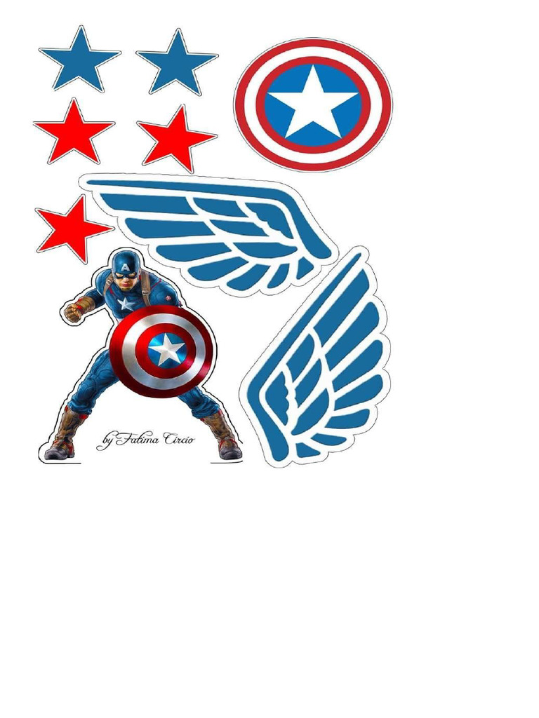 Topper Captain Amerika | PDF