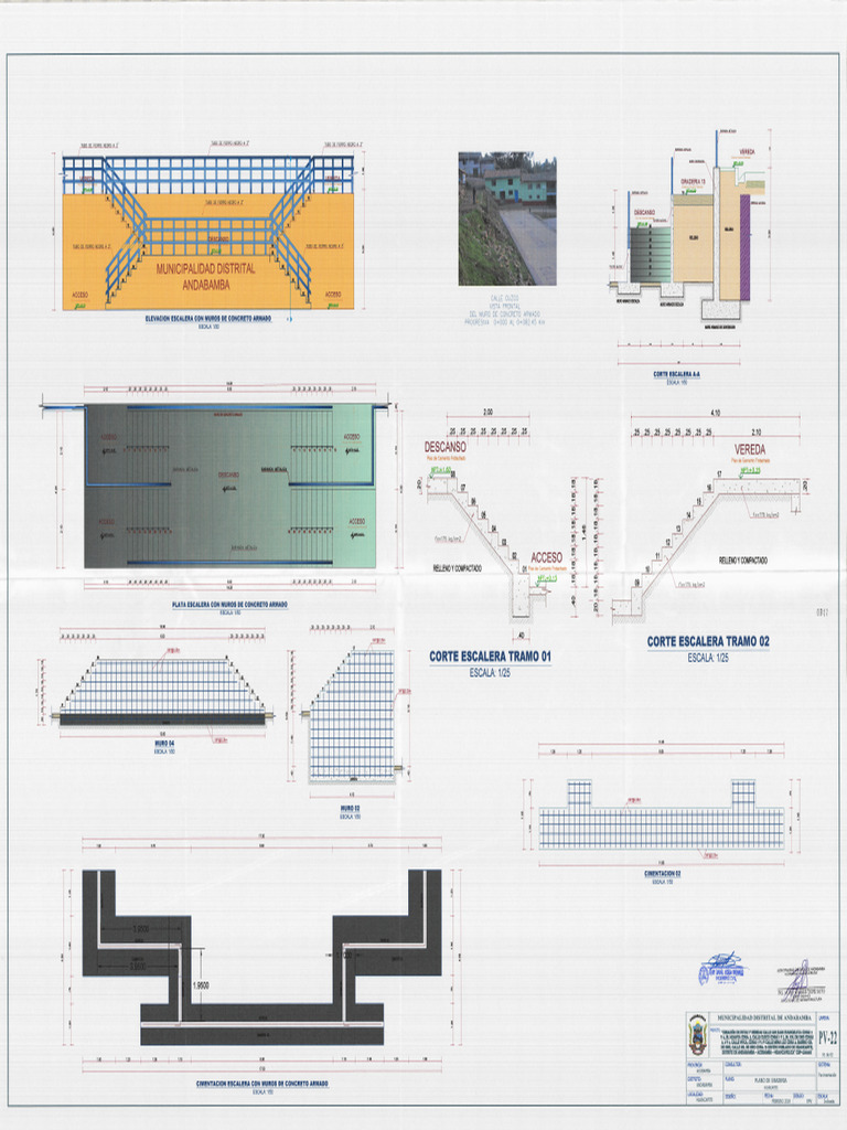 Muros de Contención y Graderias | PDF
