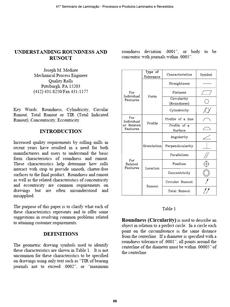 Understanding Roundness and Runout | PDF