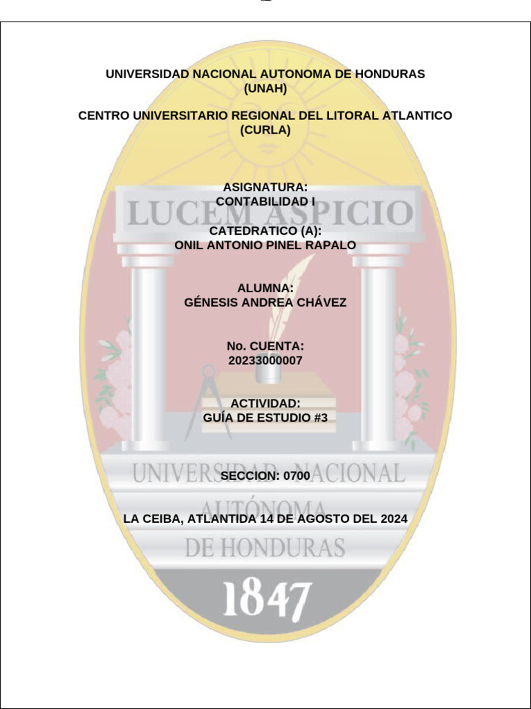 CHAVEZ GENESIS U3T1a2 | PDF | Finance & Money Management
