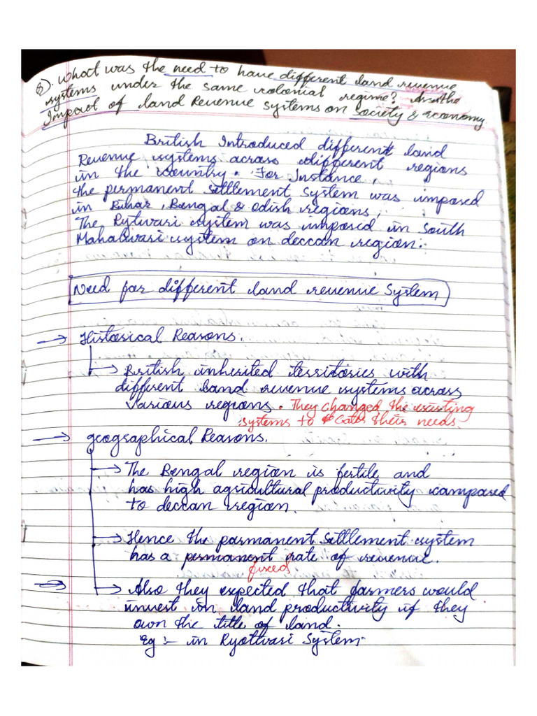 History Answer Writing | PDF