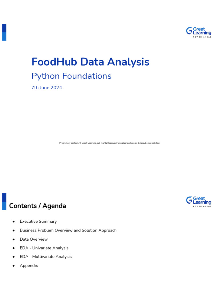 PK FoodHub | PDF