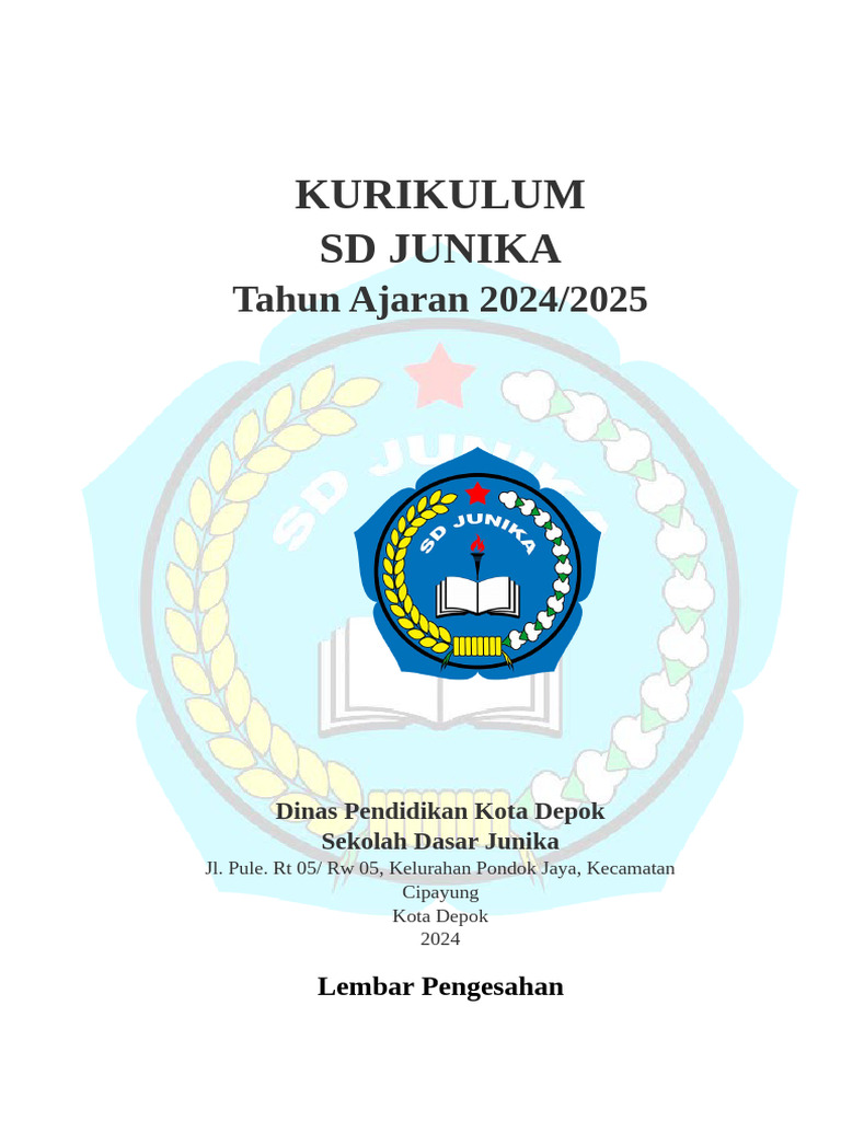 KSP SD Junika 2024 | PDF