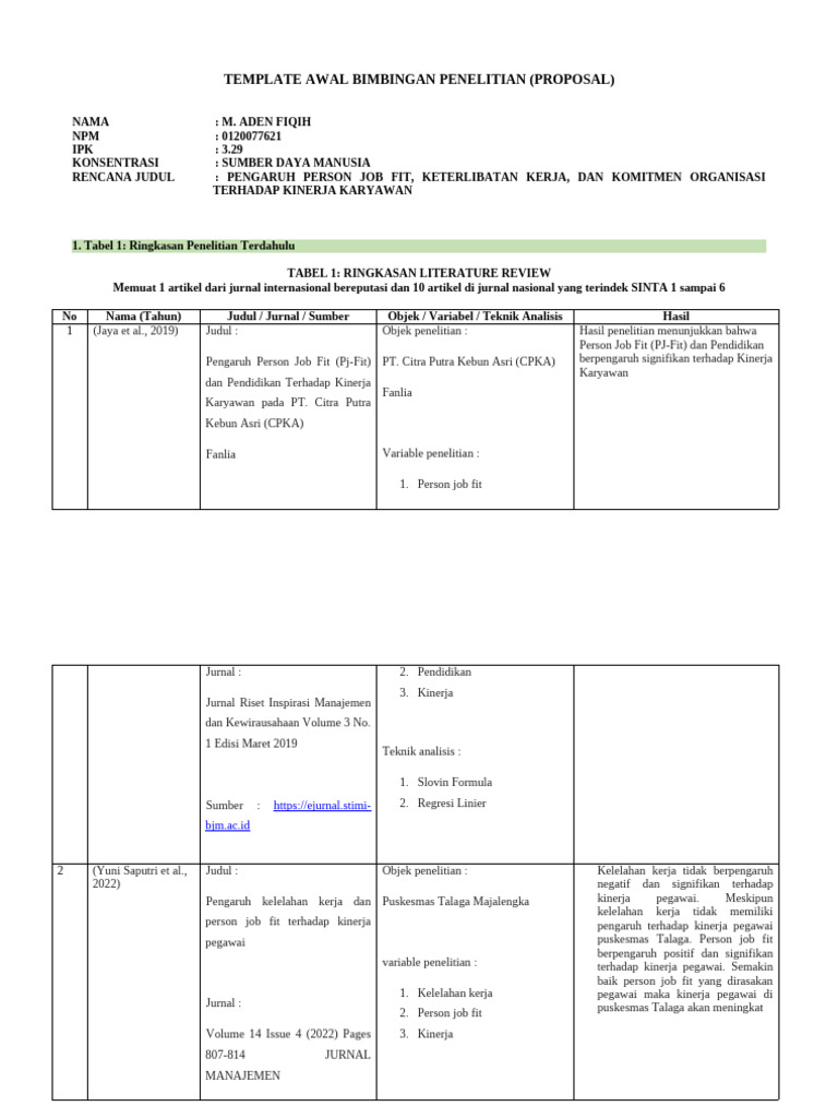 Outline Aden 1 | PDF | Career & Growth
