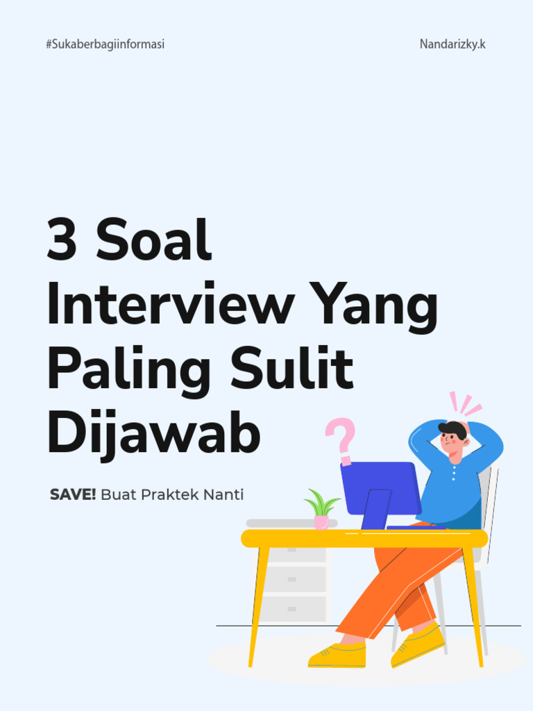 3 Soal Interview Tersulit | PDF