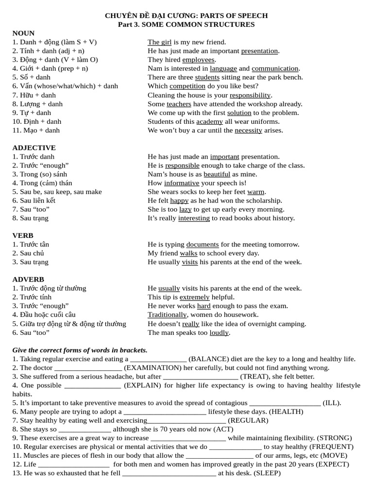 CD 2 - Word Formation - B3 | PDF