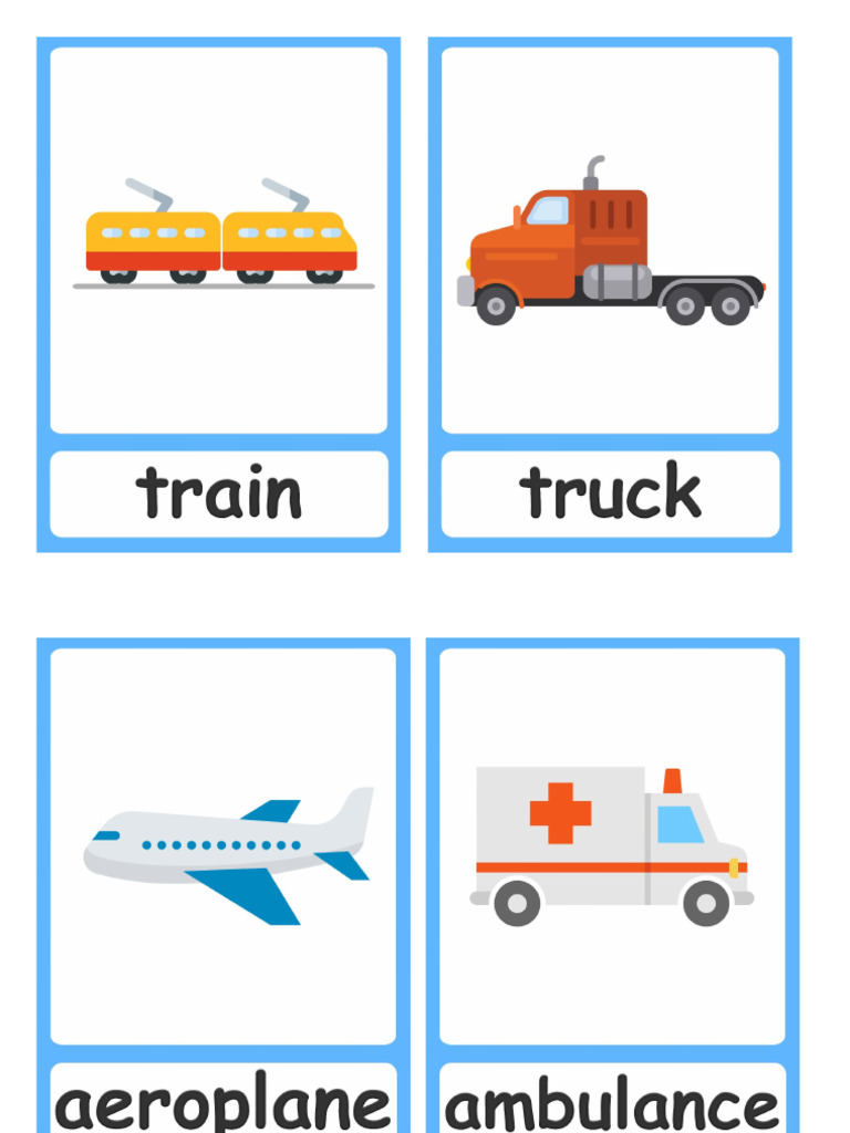 Transportation Flashcards | PDF