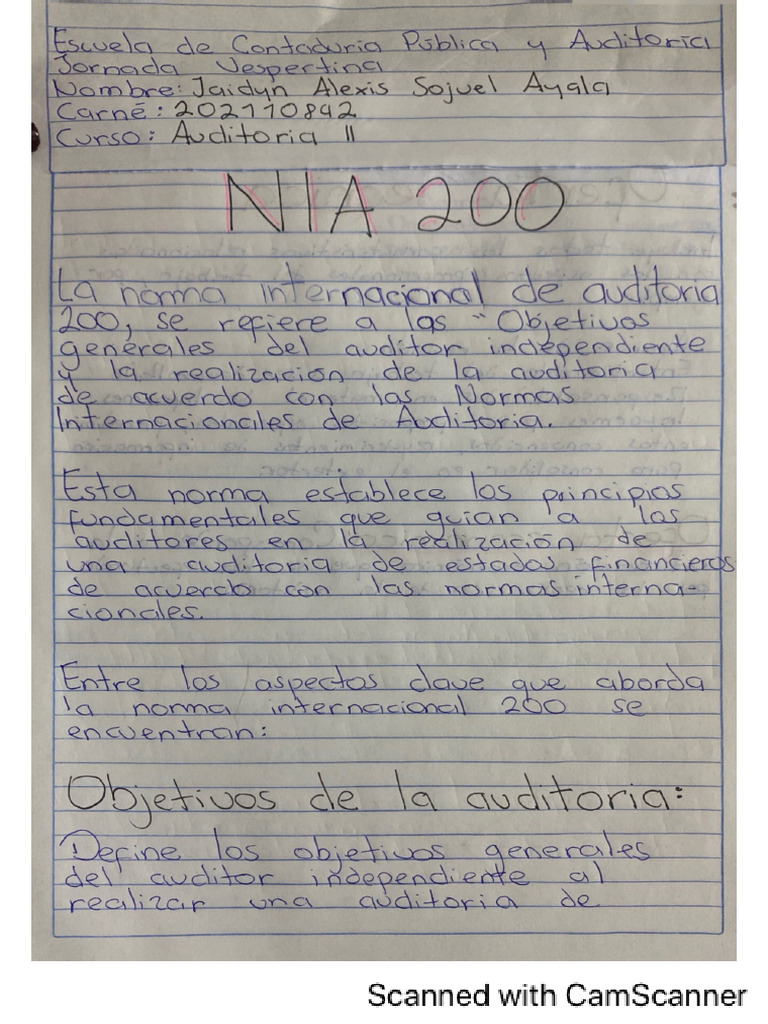 NIA 200 | PDF