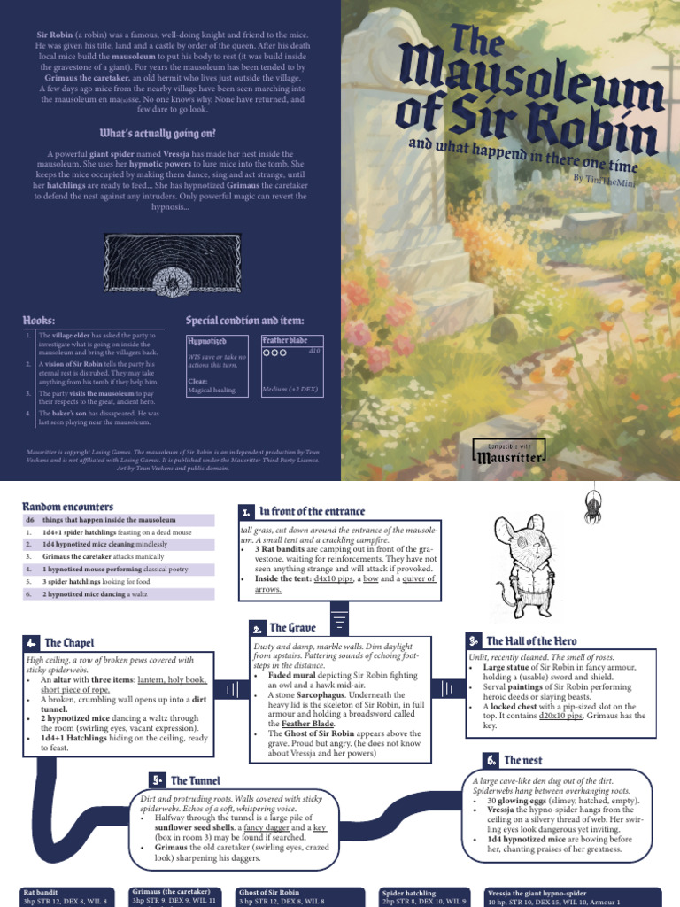The Mausoleum of Sir Robin (And What Happend in There One Time) v1 ...