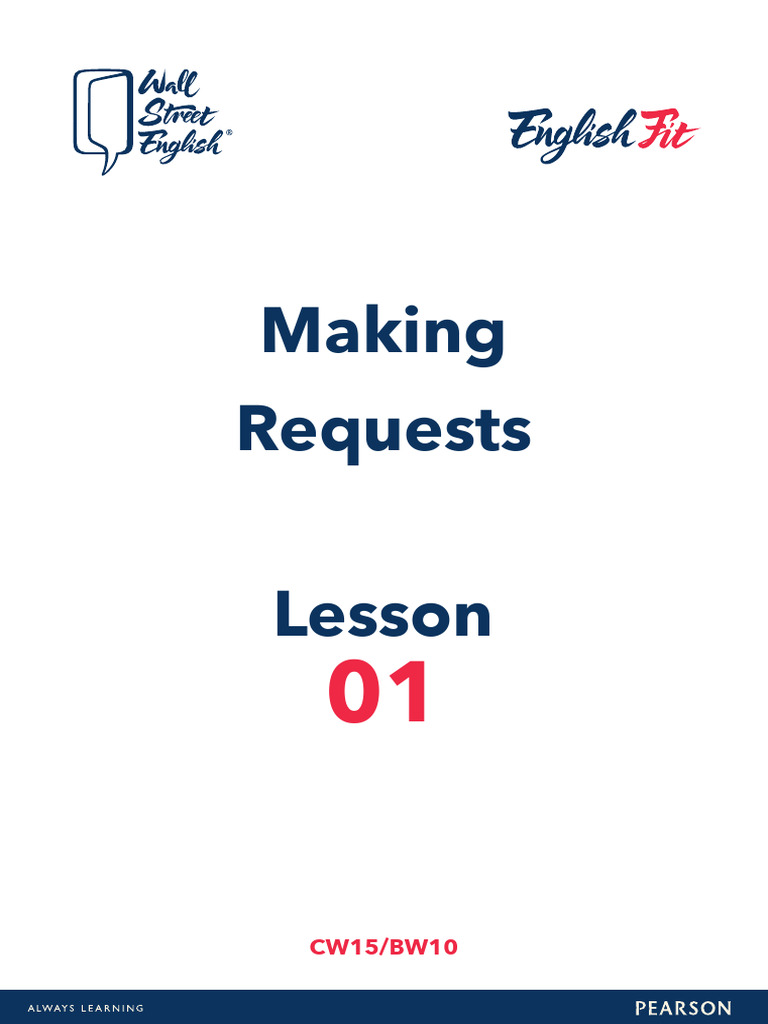 L001 - CW15 - BW10 - Making Requests - V2 | PDF