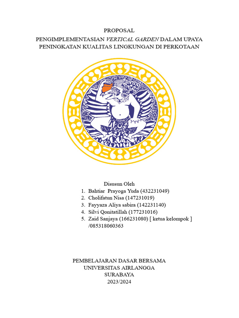 Proposal - Kelompok 10 - PDB31 | PDF