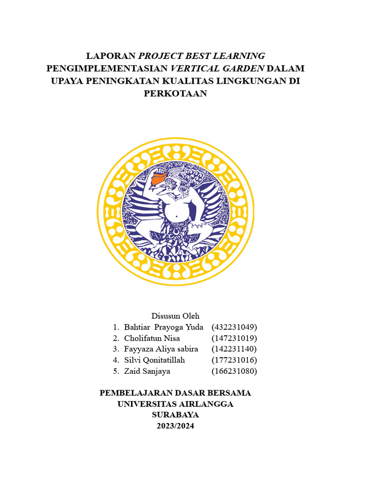 LAPORAN HASIL PROJECT_PENGIMPLEMENTASIAN VERTICAL GARDEN DALAM UPAYA ...