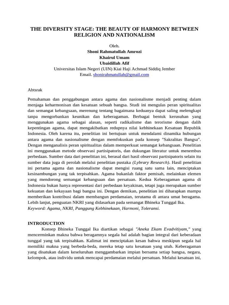 Paper Aicis 2024 - Shoni R.A. DKK | PDF