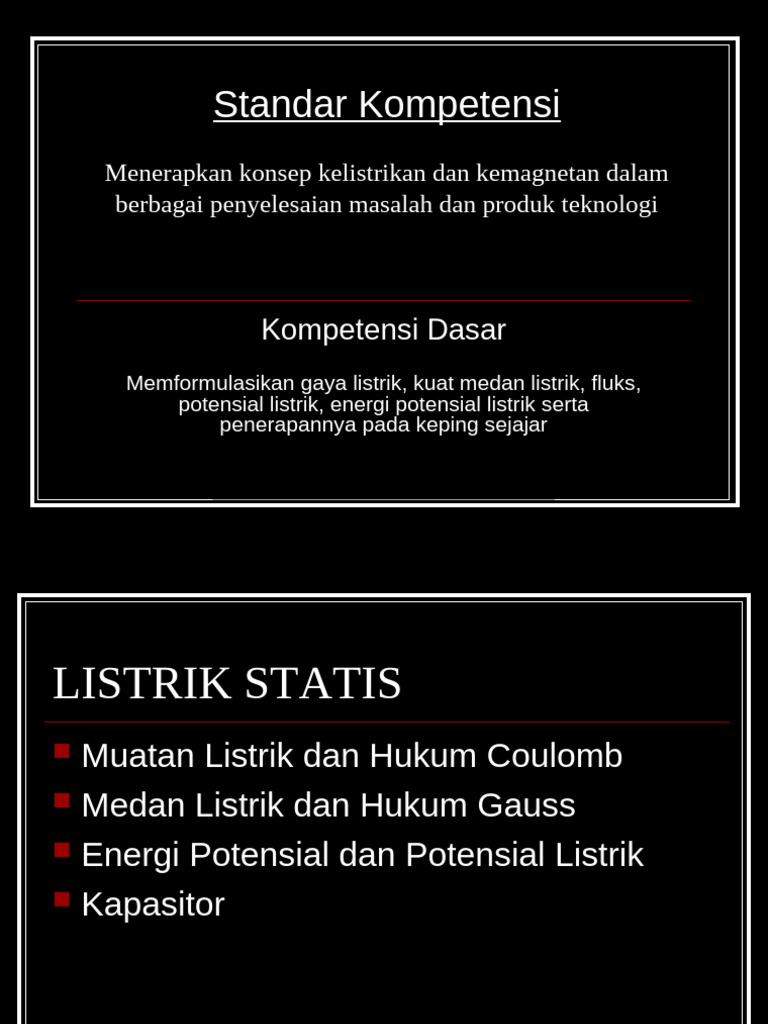Bab 4. Listrik Statis | PDF