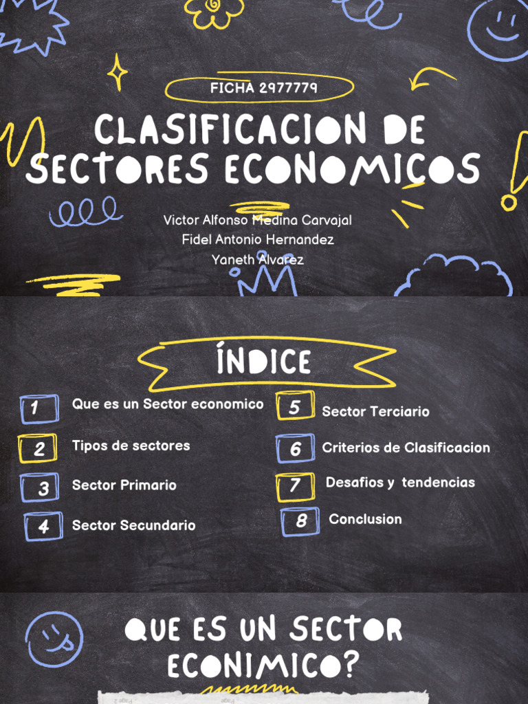 Presentacion Sectores Economicos | PDF