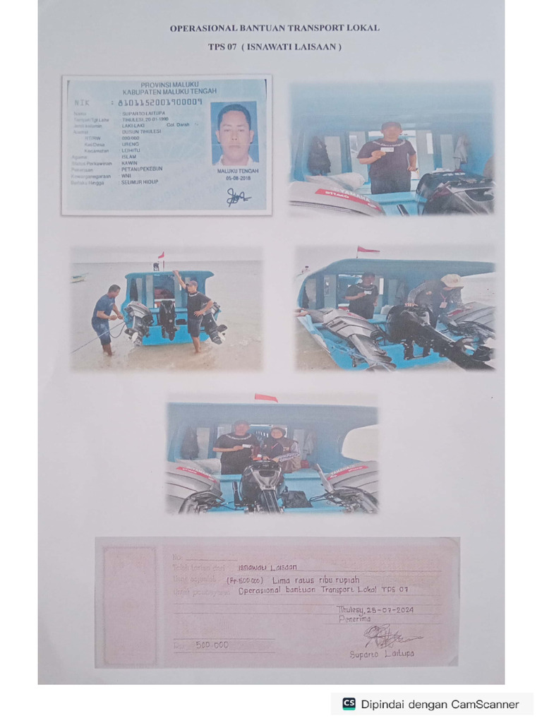 Bantuan Transportasi (Isna) | PDF