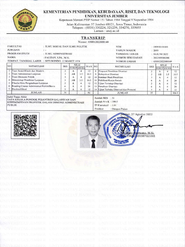 TRANSKIP NILAI S3 - FAUZAN - Compressed | PDF
