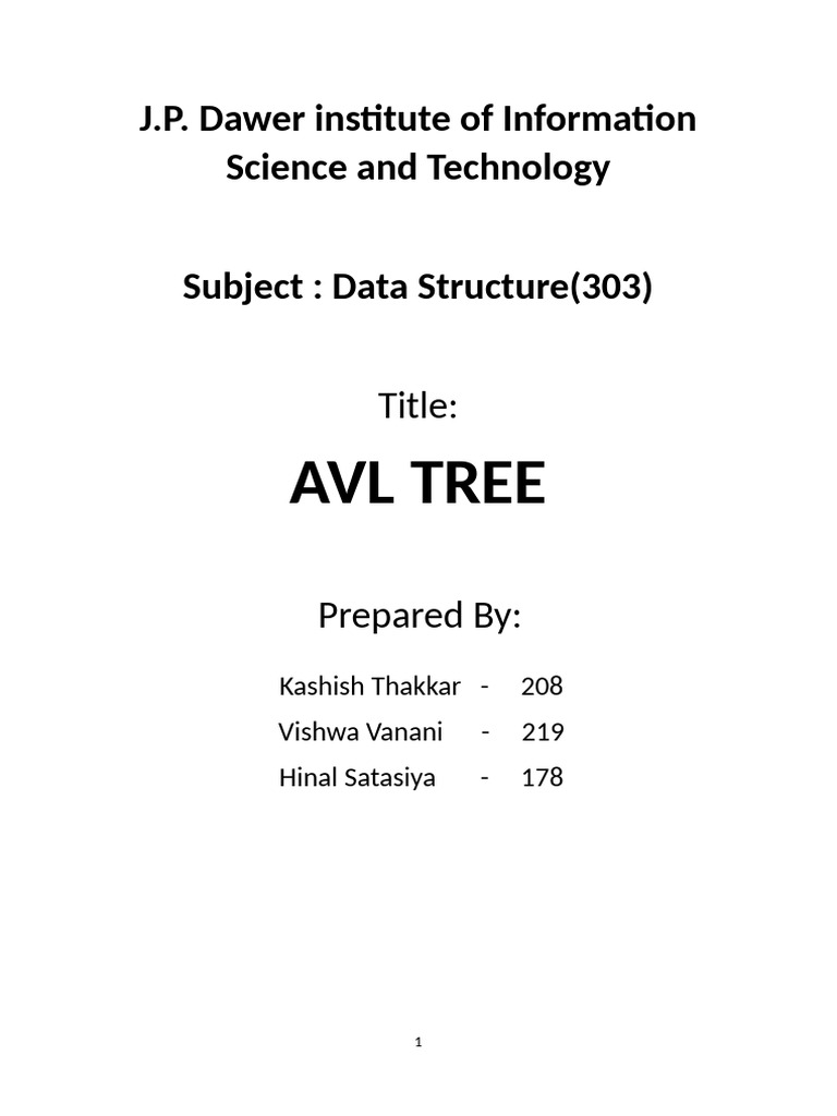 Avl Tree Splay Tree | PDF