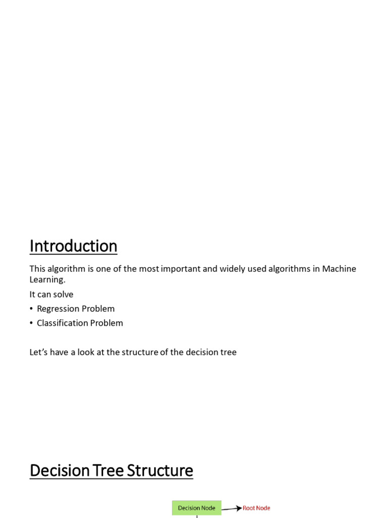 Decision Tree Algorithm 1687973779 | PDF