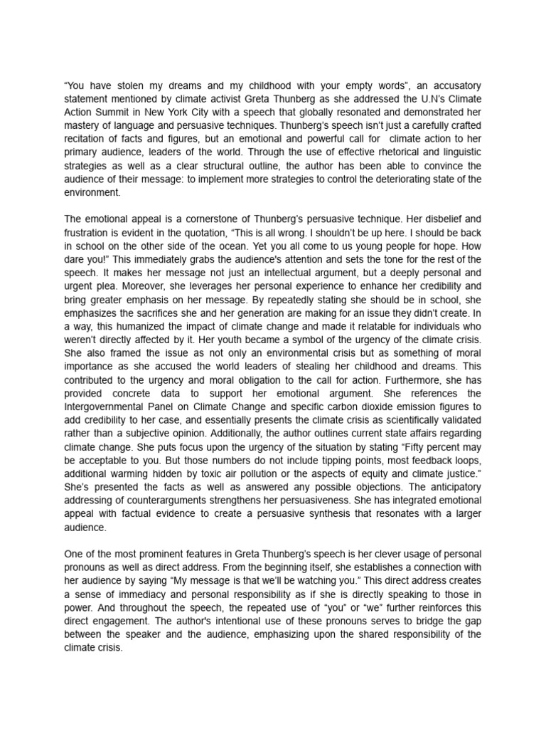 Climate Speech Analysis | PDF