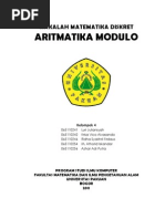Aritmatika Modulo: Pengertian dan Contoh | PDF