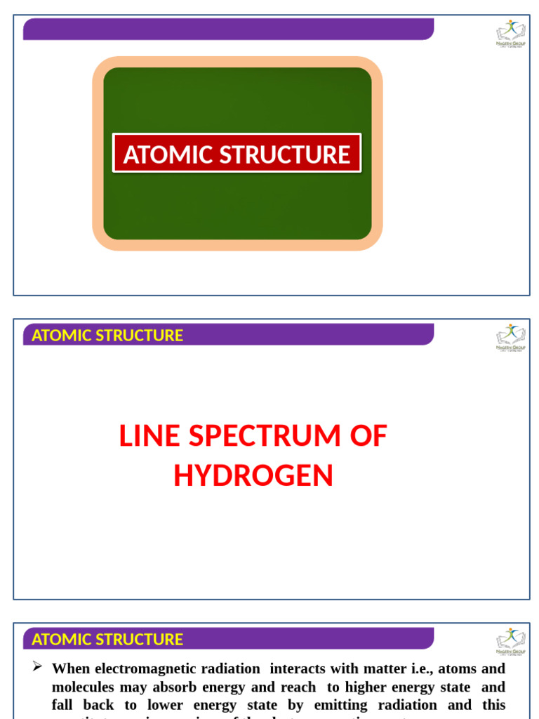 Understanding Atomic Structure and Spectra | PDF | Emission Spectrum ...
