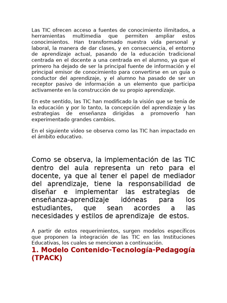 Las Tic | PDF