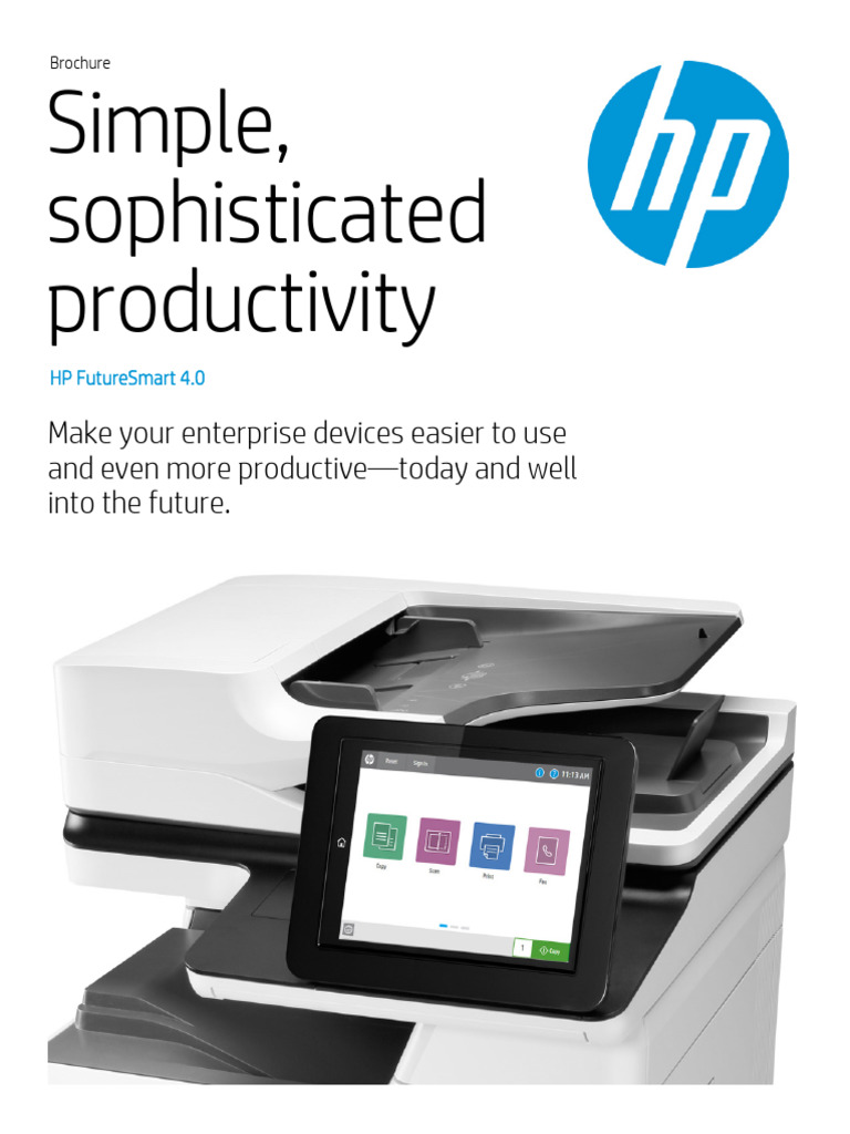 HP Futuresmart 4.0 | PDF